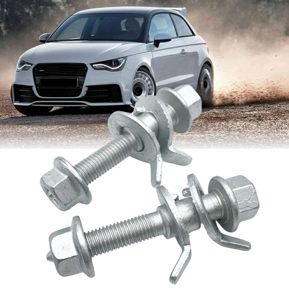 【楽天市場】【ZEROLIBERTY】 強度12.9 キャンバーボルト M17 (17mm) 調整幅 ±1.75° シルバー 2本セット 偏心ボルト カムワッシャー ポジキャン ネガキャン ...