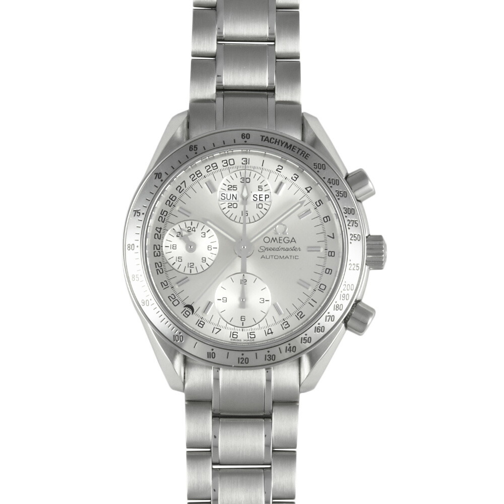 【楽天市場】オメガ OMEGA 3523.30 スピードマスター トリプルカレンダー クロノグラフ 腕時計 自動巻 シルバー文字盤 SS ...