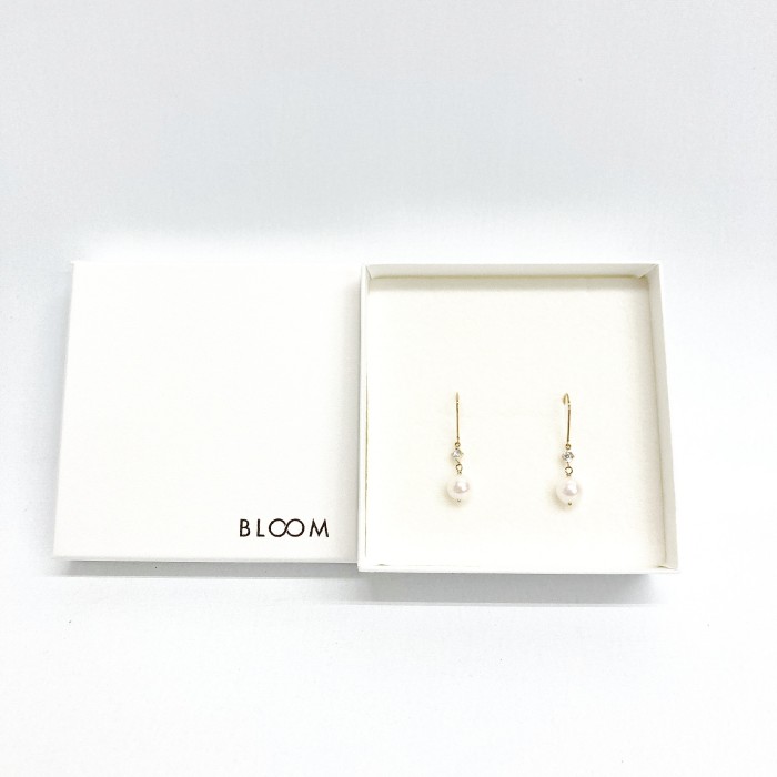 【楽天市場】BLOOM K10 パール ピアス 【中古】 rm：goldragstation