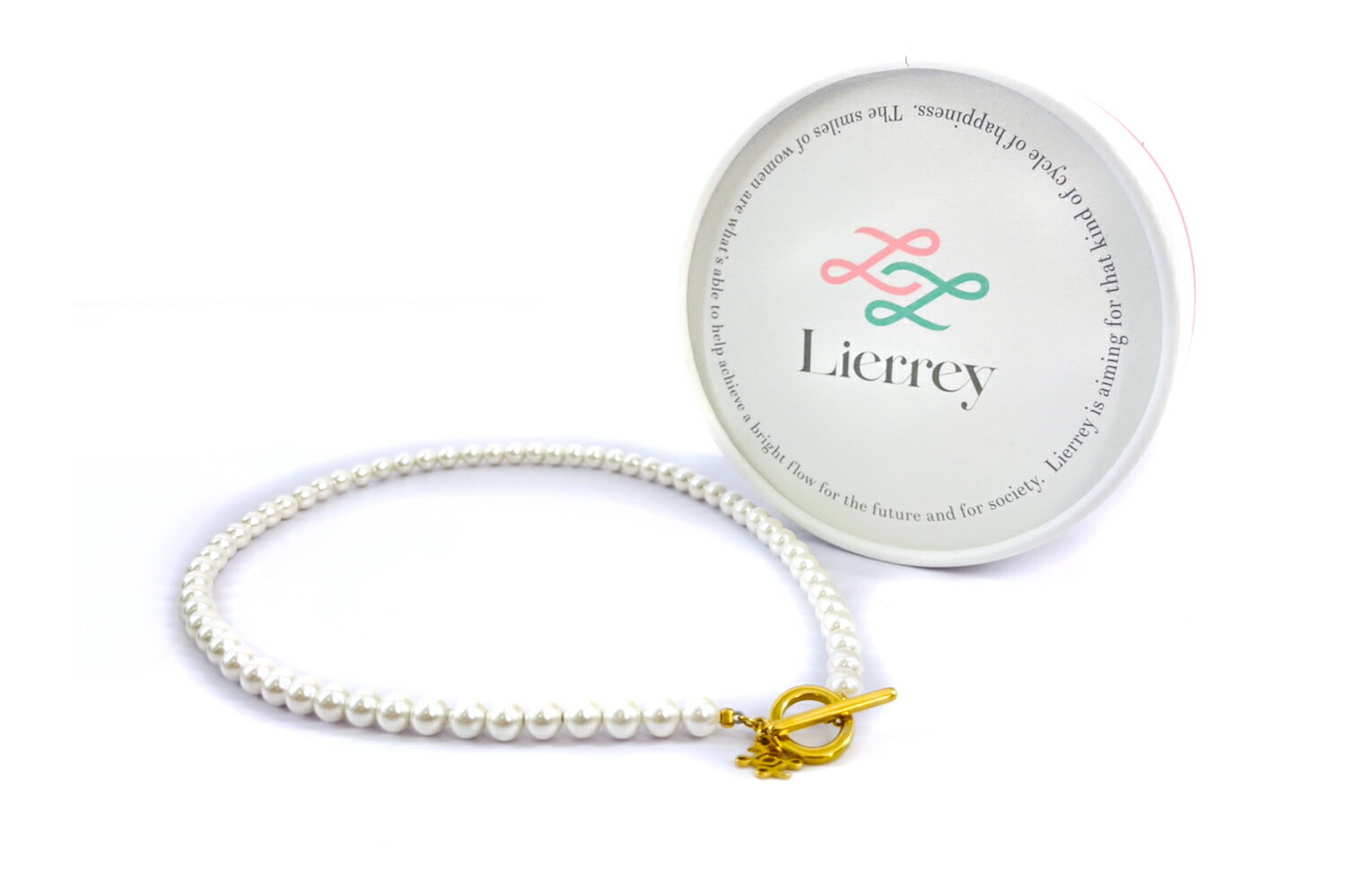 【楽天市場】【中古品】 Lierrey パールネックレス リエリィ Colantotte pearl ホワイト×ゴールド 42cm K12191：ソフネット楽天市場店