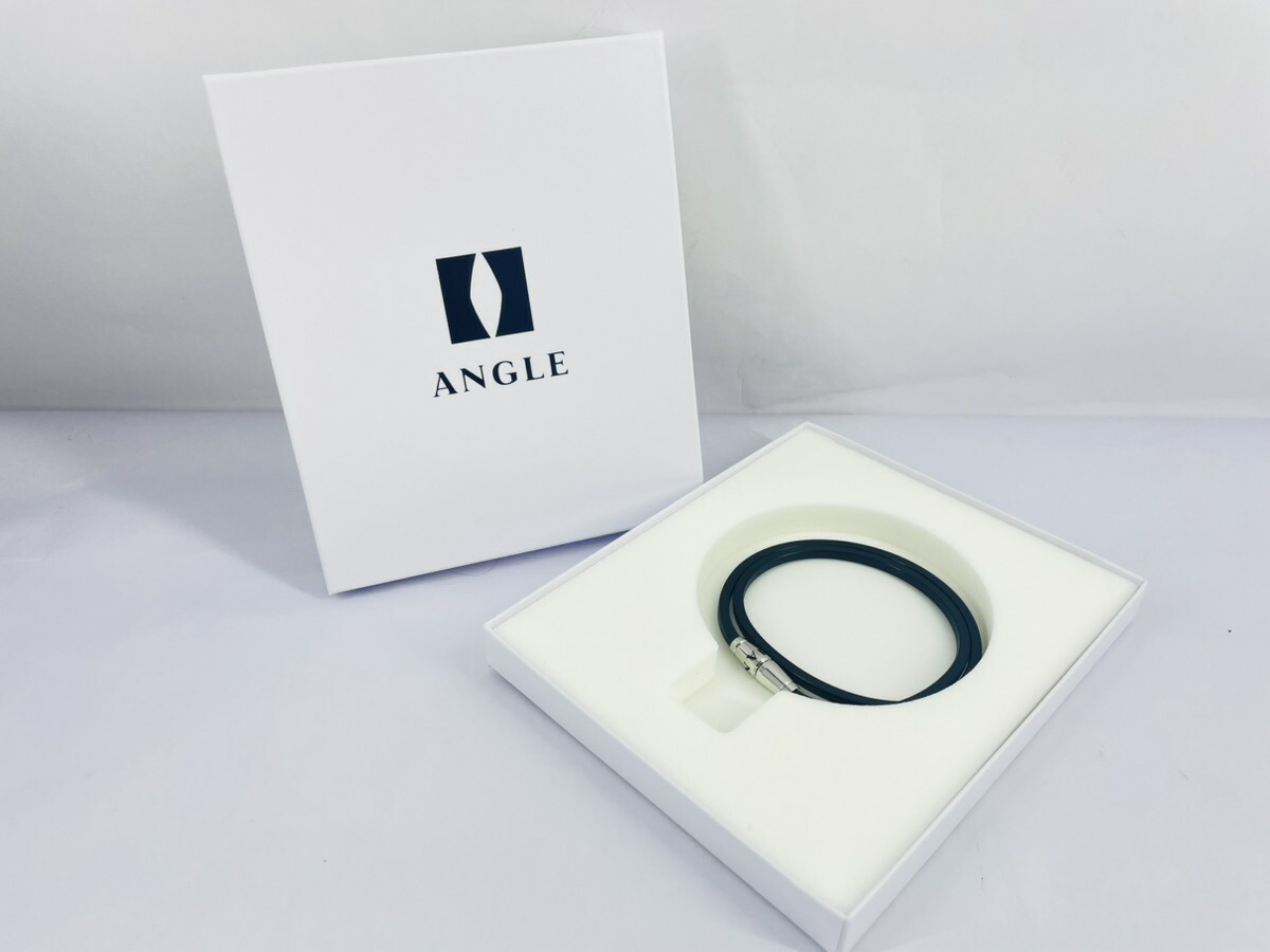 【楽天市場】【中古・未使用品】 アングル e.モデル 02 ネックレス ANGLE e.MODEL 02 NECKLACE AE 02 N プラチナ L（50cm）磁気ネックレス 50mT ...