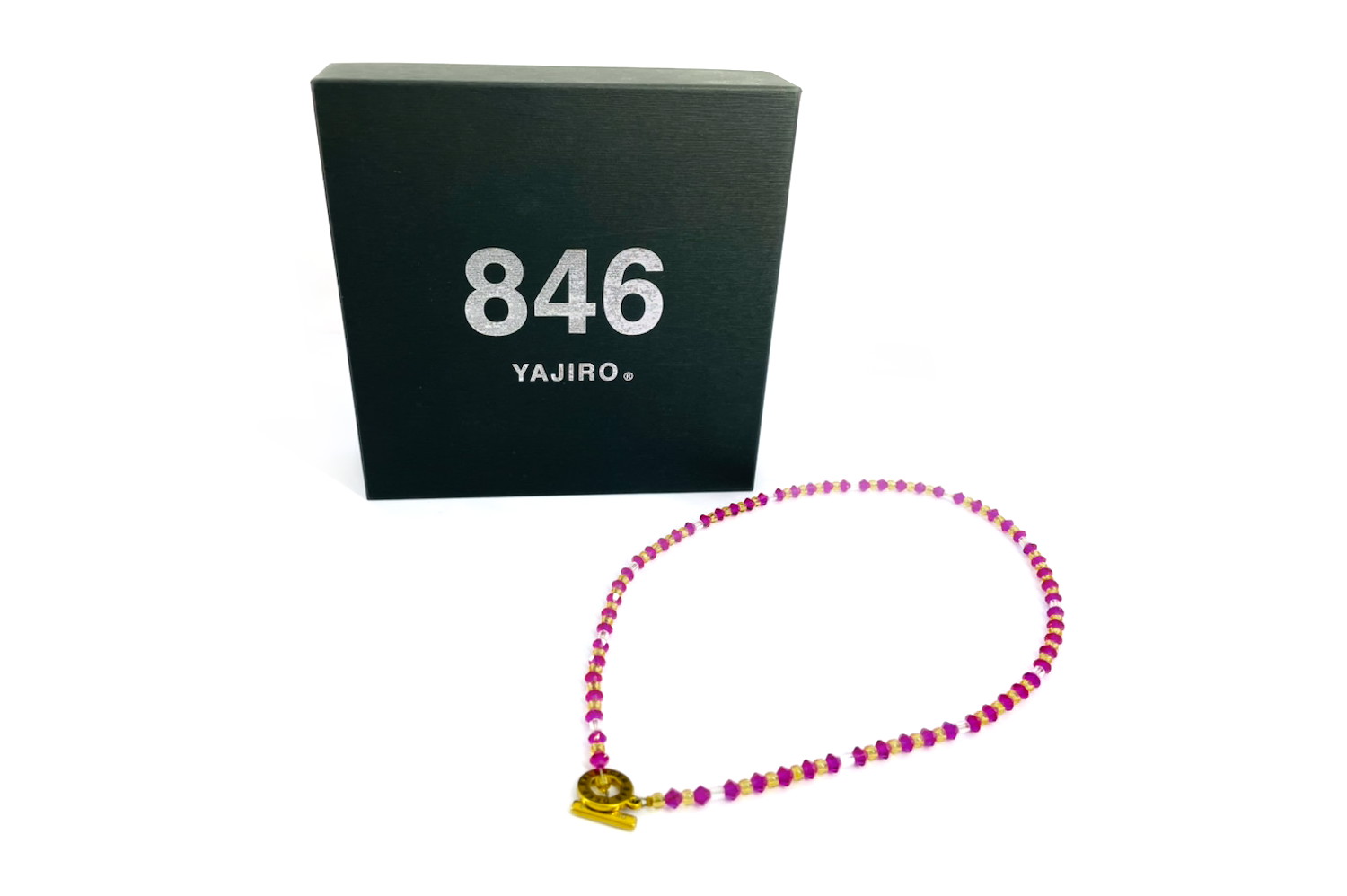 【楽天市場】【中古品】 846 YAJIRO DEEP BALANCER 4シリーズ ネックレス スポーツネックレス GOLD TITA22 【PINK】 50cm Lサイズ K55241 ...