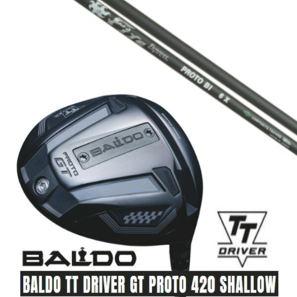 【楽天市場】カスタムクラブ 【 左右選択 】正規販売店 2025 BALDO TT DRIVER GT PROTO 420 SHALLOW ...