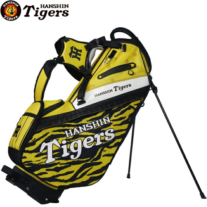 【楽天市場】阪神タイガース HTCB-1422 スタンド キャディバッグ 9.5型 【レザックス/オフィシャルゴルフグッズ】：ゴルフアトラス