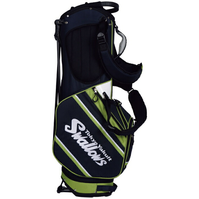 【楽天市場】東京ヤクルトスワローズ YSCB-1434 スタンド キャディバッグ 9.5型 【レザックス/オフィシャルゴルフグッズ】：ゴルフアトラス