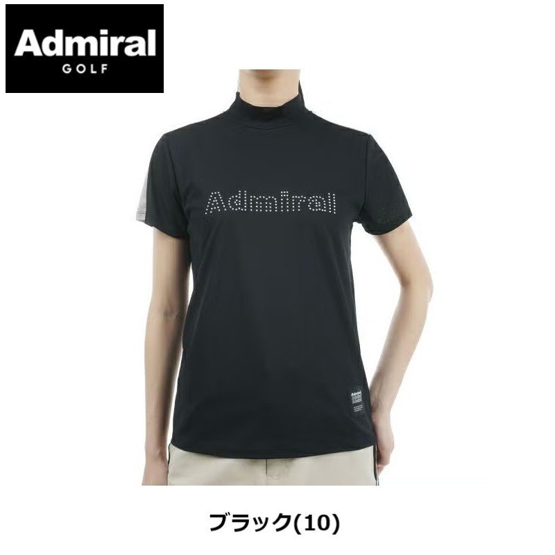 【楽天市場】Admiral GOLF アドミラルゴルフADLA412 WOMEN レディースメタルロゴ モックネックシャツ ポロシャツ：72楽天市場店