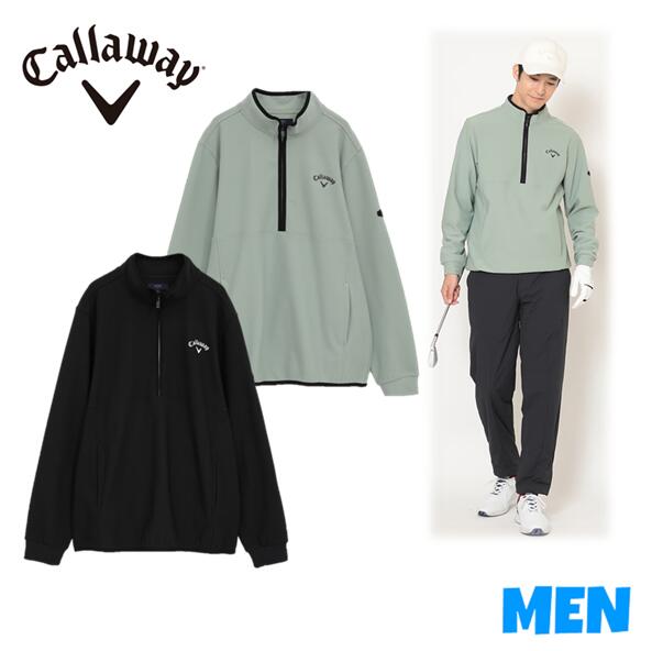 【楽天市場】【30% OFF】CallawayApparel キャロウェイアパレルC25233109 メンズ裏起毛ハーフジップモックネック ...