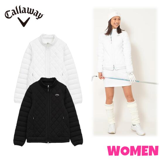 【楽天市場】【30% OFF】CallawayApparel キャロウェイアパレルC25215202 レディーススターストレッチ袖取り外し中綿 ...