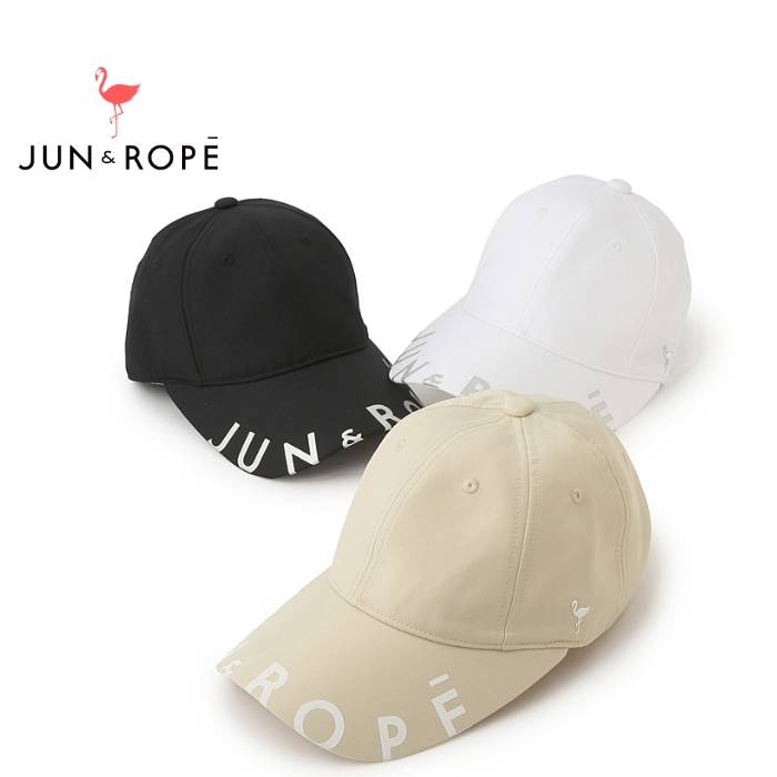 【楽天市場】ジュン＆ロぺ リフレクターロゴセミワイドキャップ ゴルフウェア レディース 春夏 ゴルフ女子 CURUCURU：私、ときどきゴルフ女子 curucuru