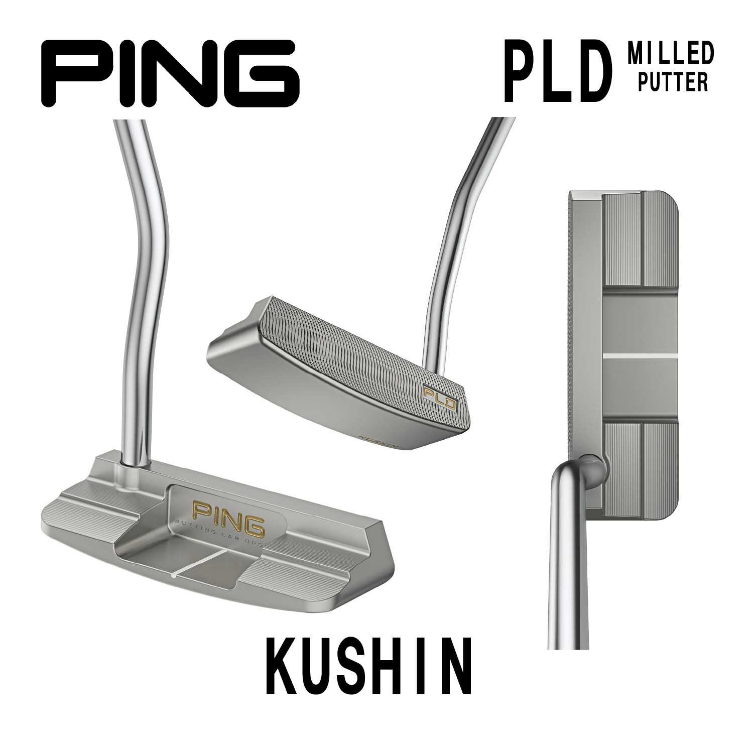 【楽天市場】2025 PING PLD MILLED PUTTER KUSHIN ピン パター クッシン：ゴルフレスキュー