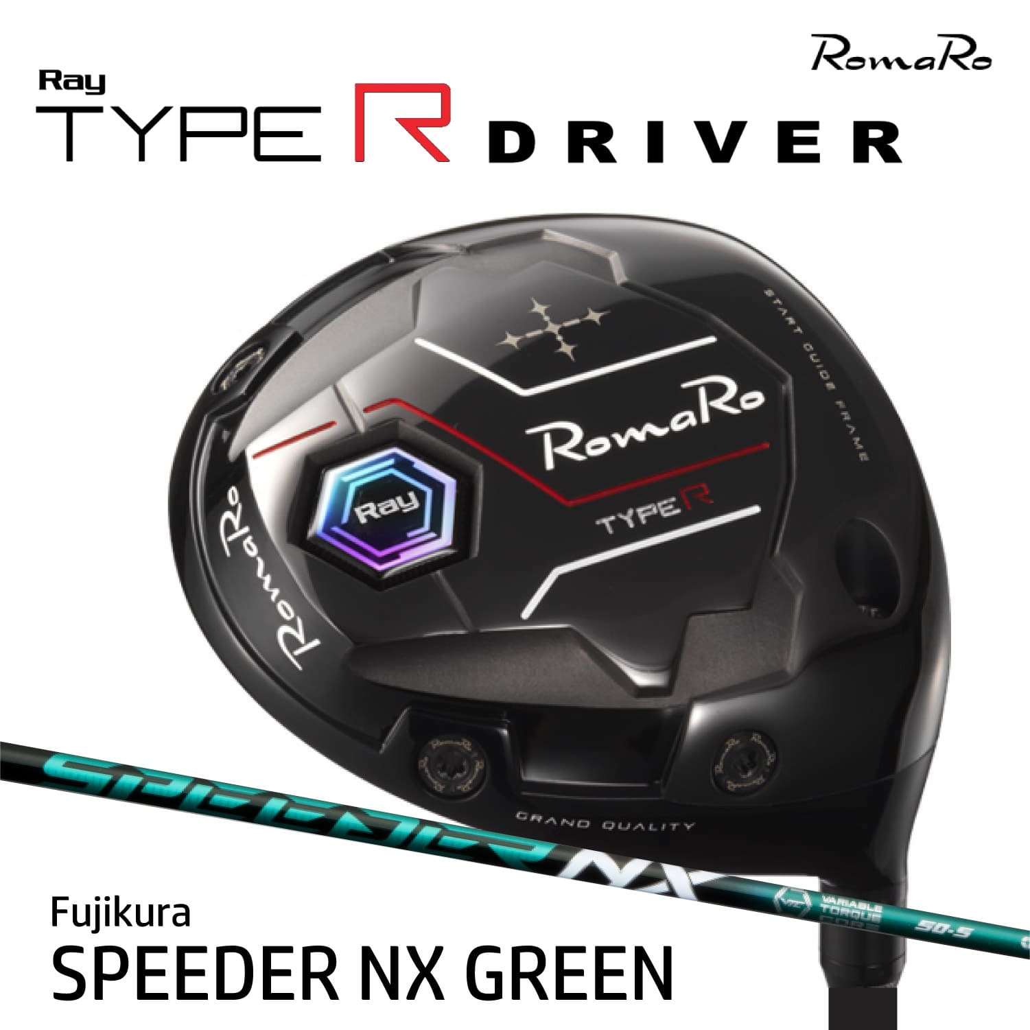 【楽天市場】RomaRo Ray TYPE R DRIVER レイ タイプアール ドライバー SPEEDER NX GREEN ロマロ カーボンシャフト ゴルフクラブ：ゴルフレスキュー