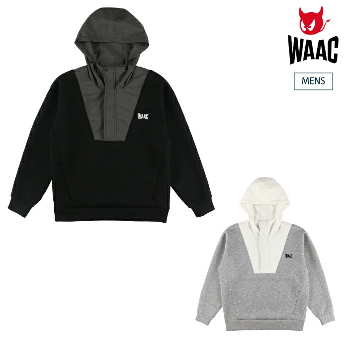【楽天市場】【30%OFF SALE】WAAC ワック メンズ MENS エアクッションダンボールプルオーバー 072234022 CACD_02：ゴルフシティアルド