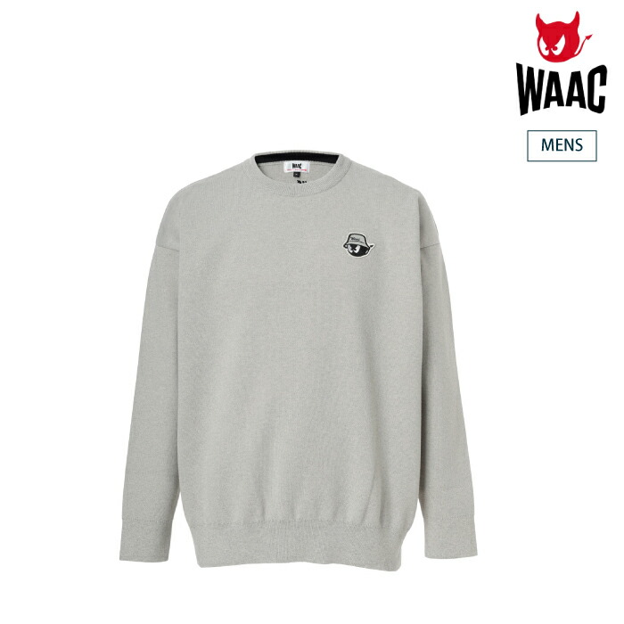 【楽天市場】【20%OFF SALE】 WAAC ワック メンズ ゴルフウェア MENS バケハ KY ニットスウェット 072244031 CACE_02：ゴルフシティアルド