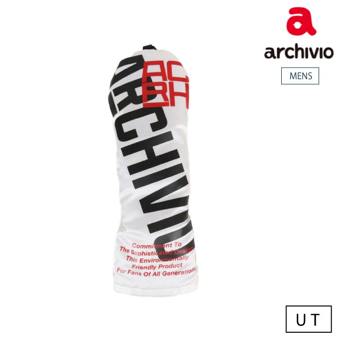 【楽天市場】archivio アルチビオ ゴルフ メンズ ヘッドカバー（UT） A460406 春夏 2025：ゴルフシティアルド