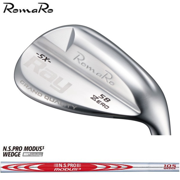 【楽天市場】ROMARO ロマロ SX-ZERO LEFT WEDGE ウェッジ NS PRO MODUS3 WEDGE ウェッジ シャフト ...