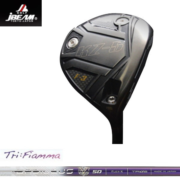【楽天市場】JBEAM ジェービーム KZ5 FW フェアウェイウッド BASILEUS バシレウス TRIFIAMMA トライフィアマ シャフト：ゴルフシティアルド