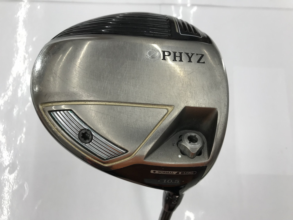 【楽天市場】【中古】ブリヂストン PHYZ 2014 ドライバー 10.5° SRフレックス 45.5インチ PZ-504W Dランク 右利き用 BRIDGESTONE ゴルフクラブ ...