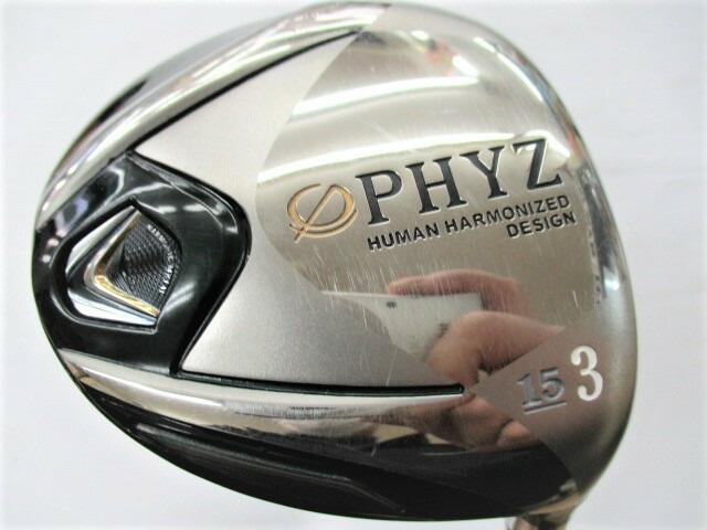 【楽天市場】【中古】ブリヂストン ツアーステージ PHYZ フェアウェイウッド 3W 15° Sフレックス 43.0インチ ヘッドカバーあり PZ-601W Cランク 右利き用 ...