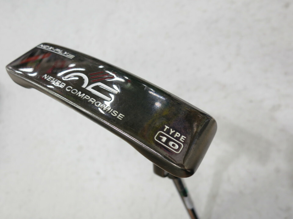 【楽天市場】【中古】ネバーコンプロマイズ NCX-PLY TYPE-10 パター 34.0インチ ヘッドカバーあり オリジナルスチール C ...