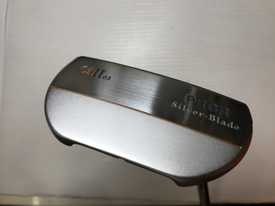 【楽天市場】【中古】プロギア SILVER-BLADE α2-03 パター 34.0インチ ヘッドカバーあり オリジナルスチール Bランク ...