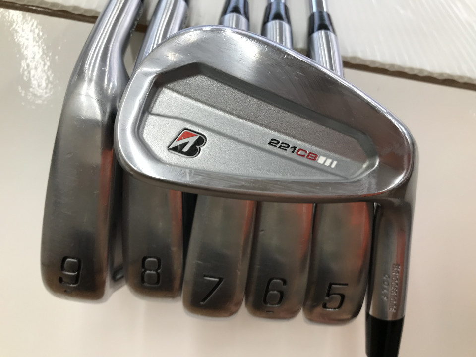 【楽天市場】【中古】ブリヂストン 221CB アイアンセット 25° S200フレックス 37.75インチ ダイナミックゴールド 105 リシャフト品 Cランク 右利き用 ...