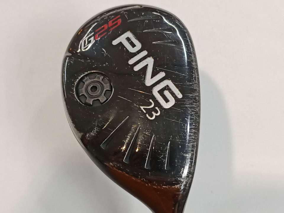 【楽天市場】【中古】ピン G25 ユーティリティ 23° Rフレックス 39.5インチ TFC 360 H Dランク 右利き用 PING ゴルフクラブ ゴルフドゥ ゴルフ用品 GOLF DO ...