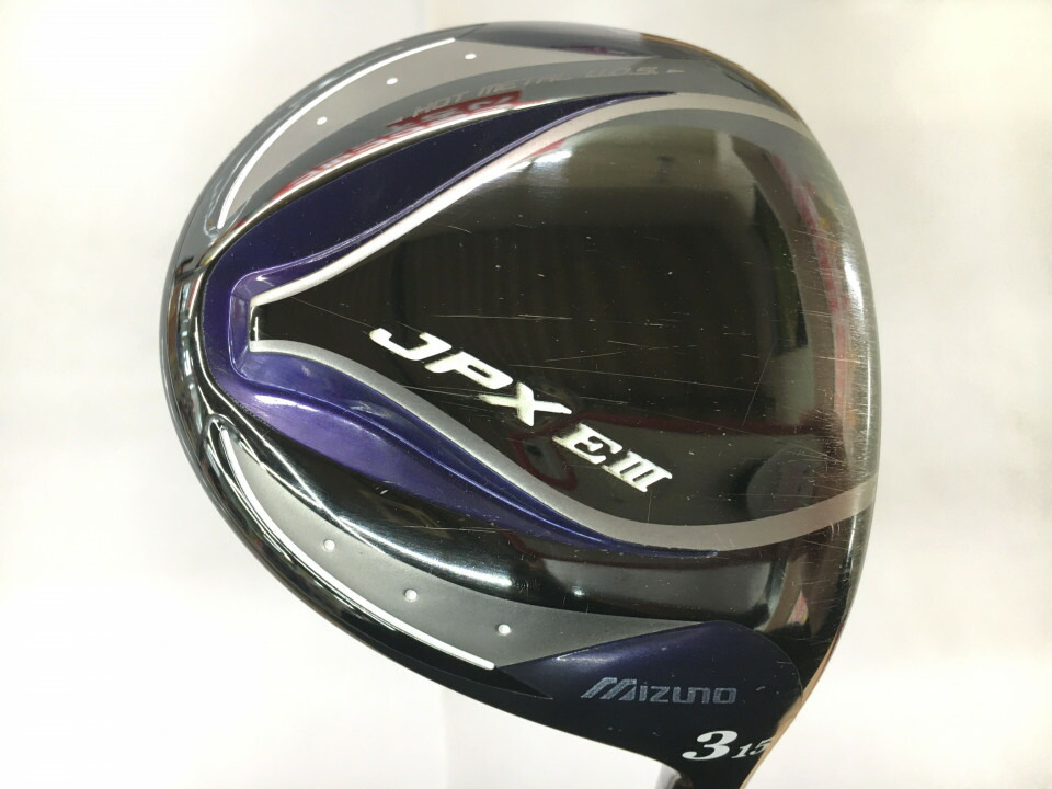 【楽天市場】【中古】ミズノ JPX E3 フェアウェイウッド 3W 15° SRフレックス 43.0インチ JPX E3-F Dランク 右利き用 MIZUNO JPX E ゴルフクラブ ...
