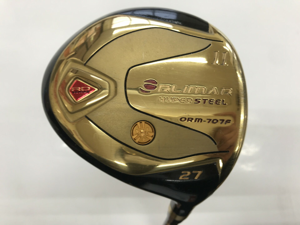 【楽天市場】【中古】オリマー HYPER STEEL ORM-707F フェアウェイウッド 11W 27° Rフレックス 40.5インチ オリジナルカーボン Dランク 右利き用 ORLIMAR ...