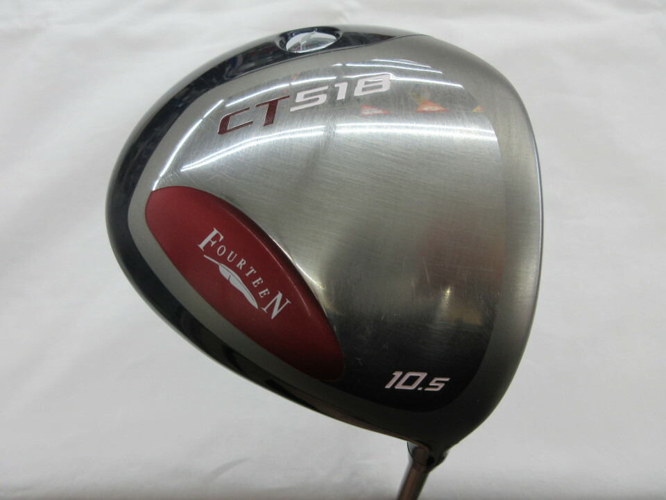 【楽天市場】【中古】フォーティーン CT-518 ドライバー 10.5° R1フレックス 45.75インチ ヘッドカバーあり TEN ...
