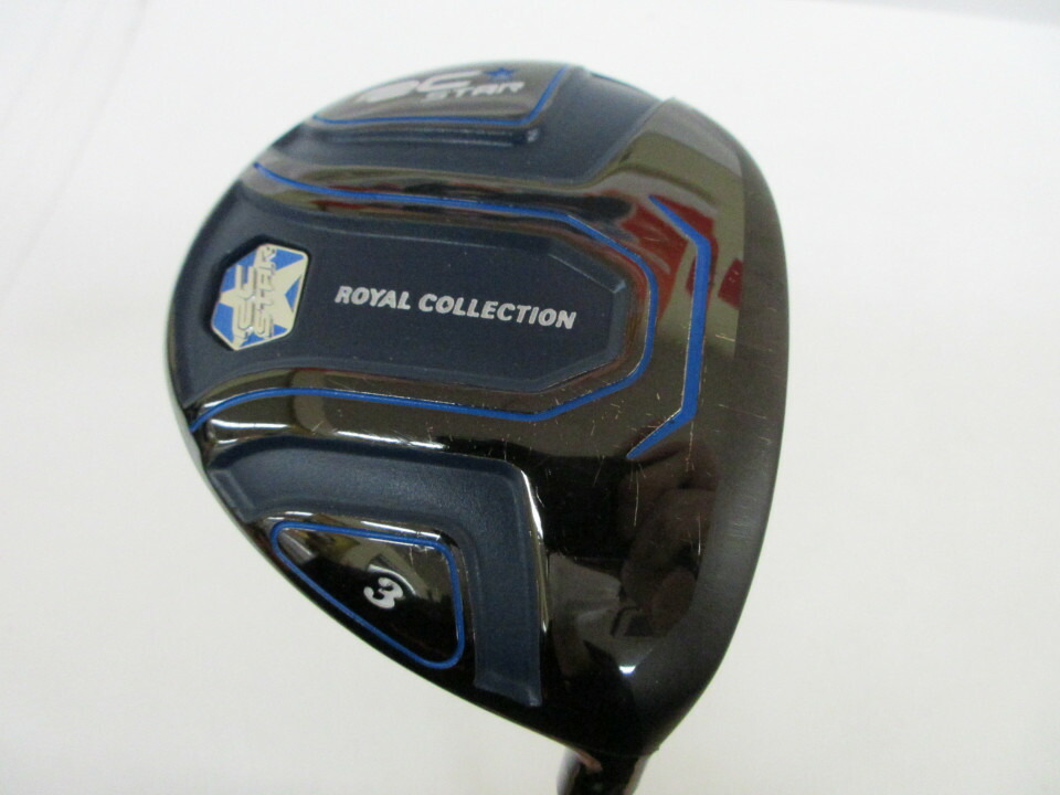 【楽天市場】【中古】ロイヤルコレクション RC STAR 2017 フェアウェイウッド 3W 15° SRフレックス 42.75インチ ヘッドカバーあり STR-501D Cランク 右利き用 ...