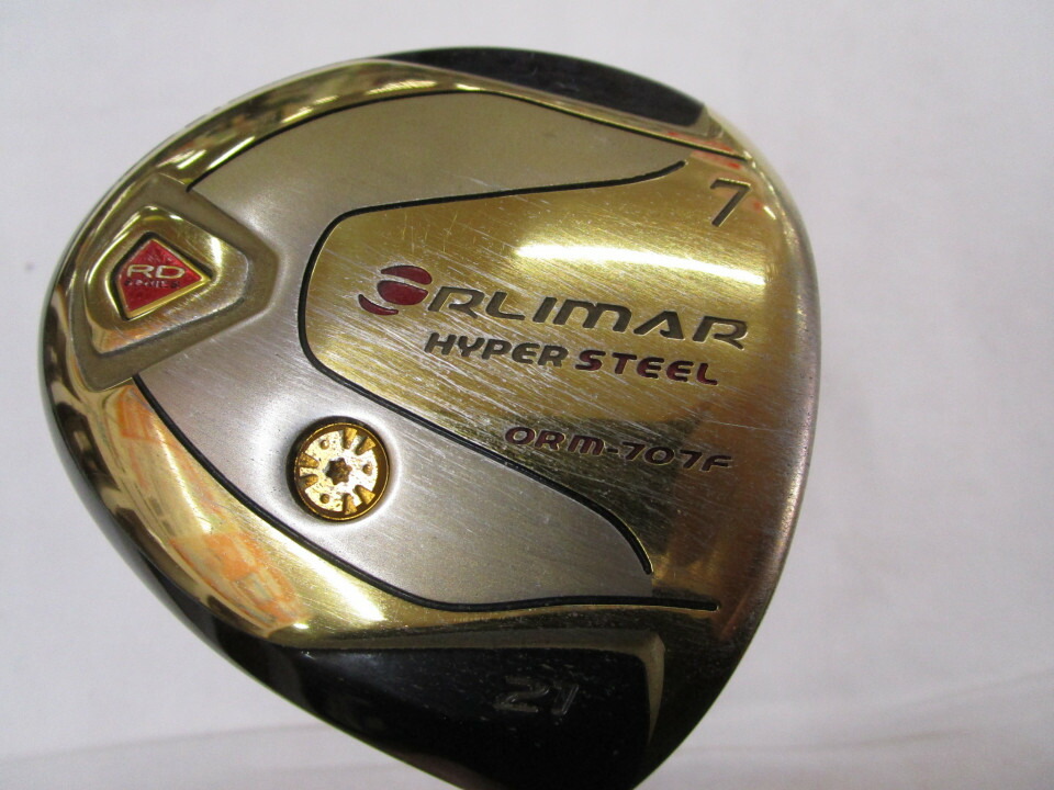 【楽天市場】【中古】オリマー HYPER STEEL ORM-707F フェアウェイウッド 7W 21° Rフレックス 41.0インチ ヘッドカバーあり オリジナルカーボン Dランク 右利き用 ...