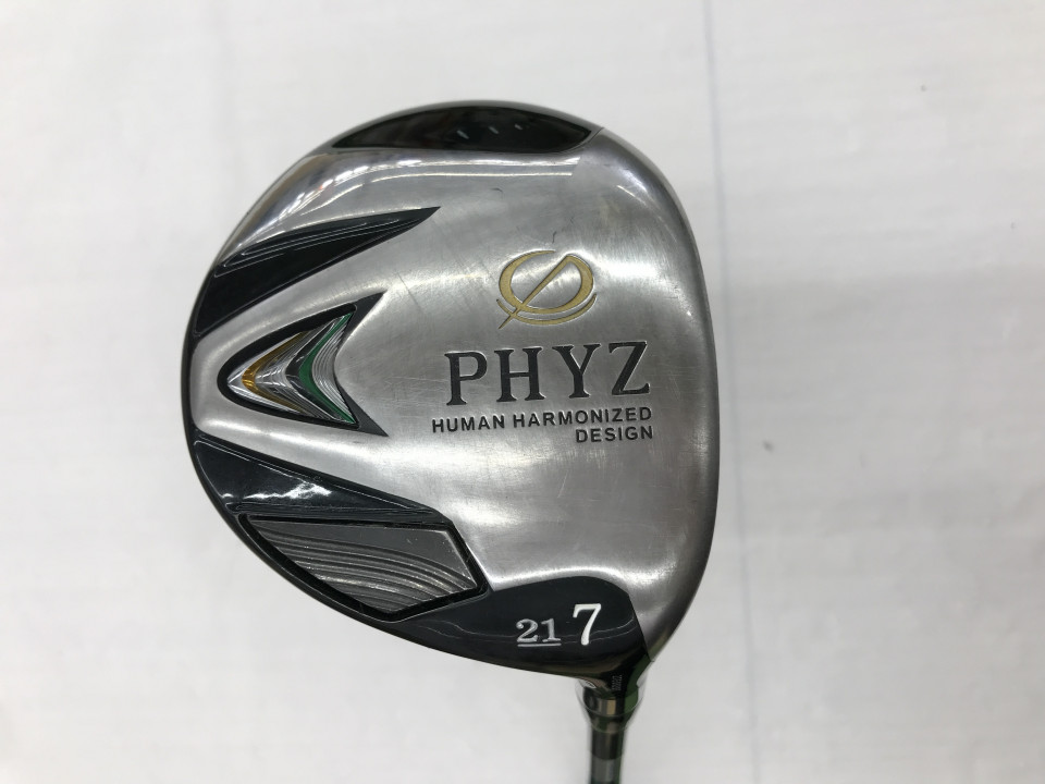 【楽天市場】【中古】ブリヂストン PHYZ 2013 フェアウェイウッド 7W 21° Rフレックス 41.5インチ PZ-503F Cランク 右利き用 BRIDGESTONE ゴルフクラブ ...