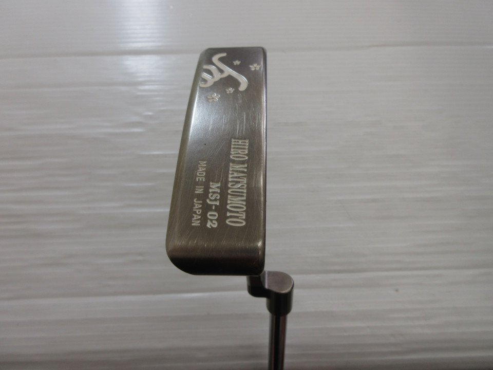 【楽天市場】【中古】ヒロマツモト MSJ-02 パター 33.5インチ オリジナルスチール Cランク 右利き用 ゴルフクラブ ゴルフドゥ ...