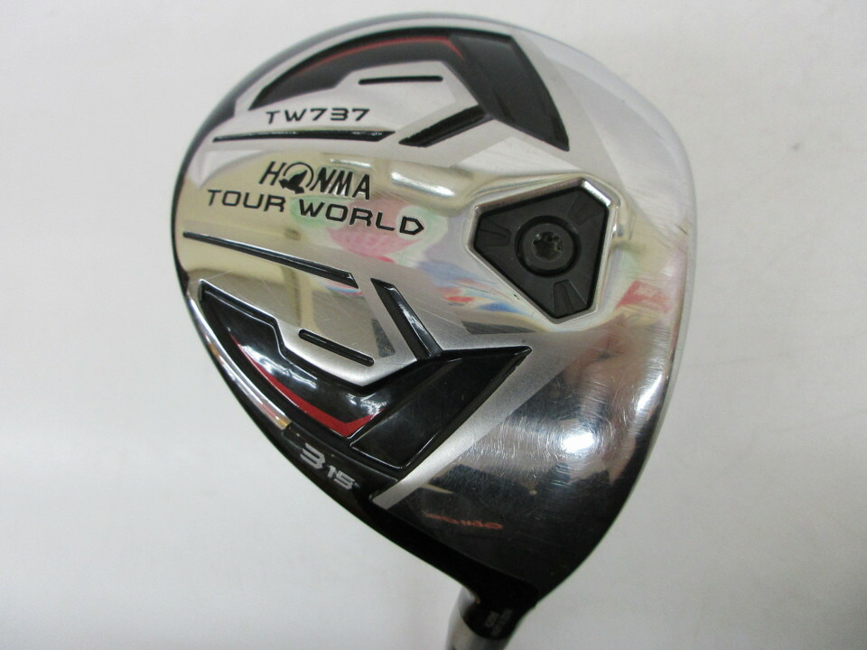 【楽天市場】【中古】ホンマゴルフ TOUR WORLD TW737 FW フェアウェイウッド 3W 15° SRフレックス 42.75インチ VIZARD EX-C55 Cランク 右利き用 ...