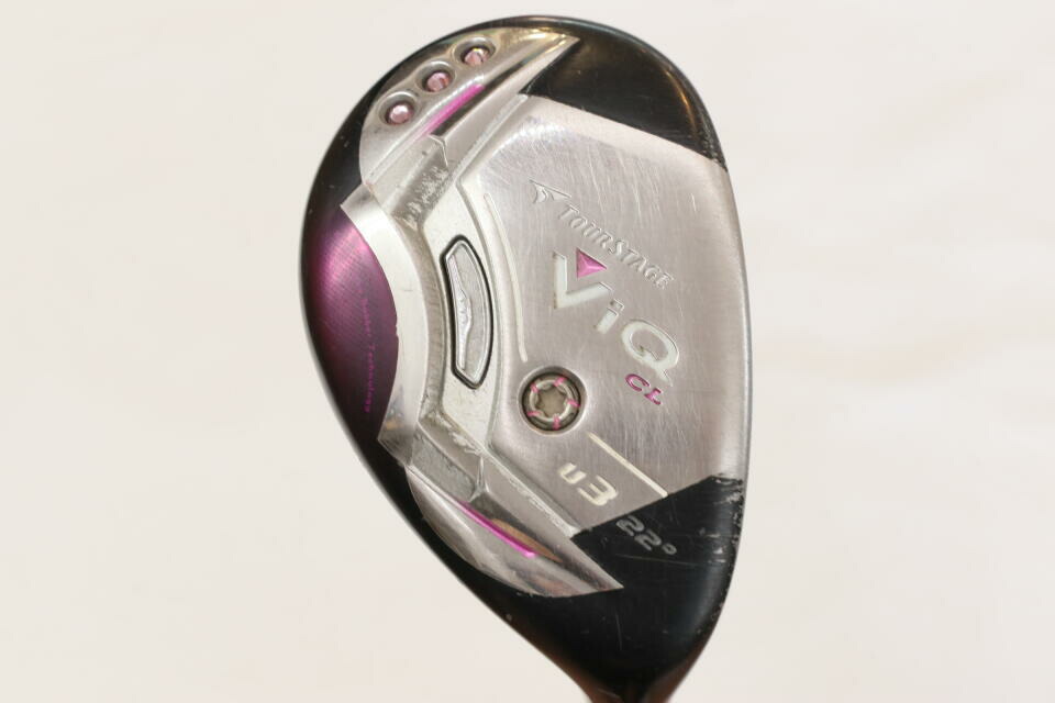 【楽天市場】【中古】【レディースモデル】ブリヂストン ツアーステージ V-iQ CL (2012) ユーティリティ 22° Aフレックス 38.0インチ VT-401U Dランク 右利き用 ...