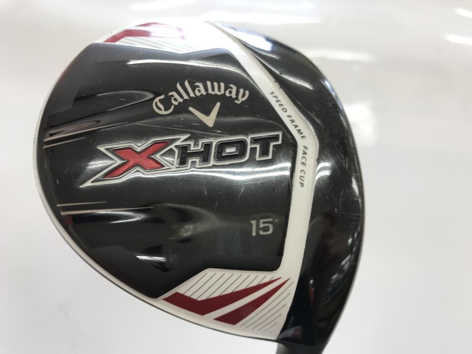【楽天市場】【中古】キャロウェイ X HOT PRO 2013 US フェアウェイウッド 3W 15° Sフレックス 43.0インチ ROMBAX TYPE S75 リシャフト品 Dランク ...