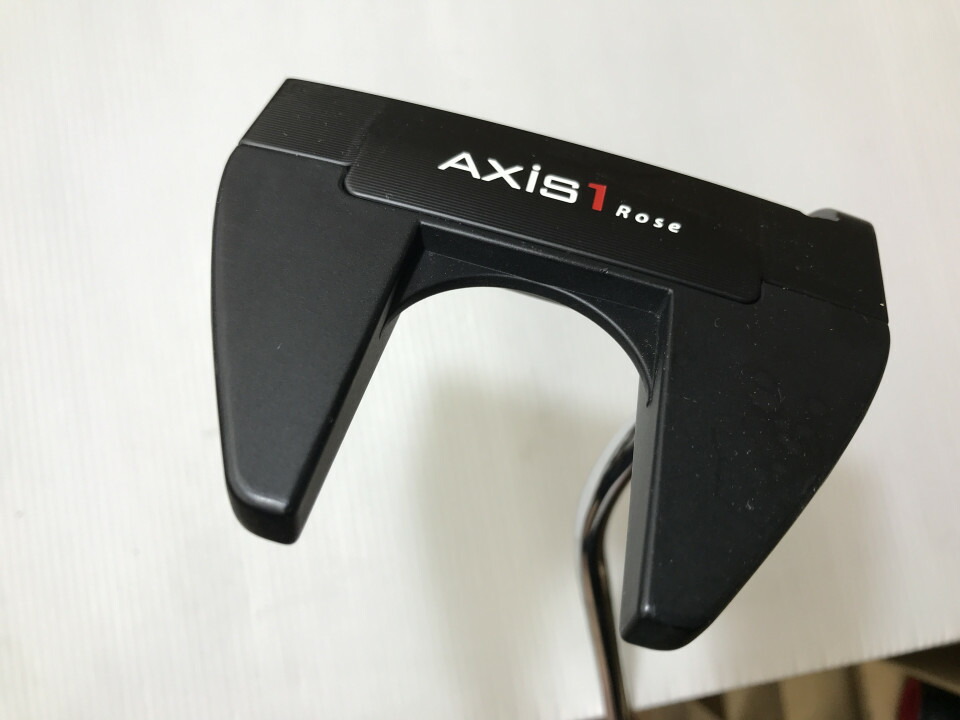 【楽天市場】【中古】アクシスワン AXiS 1 Rose Black パター 34.5インチ ヘッドカバーあり オリジナルスチール Cランク 右利き用 AXIS1 ゴルフクラブ ゴルフドゥ ...