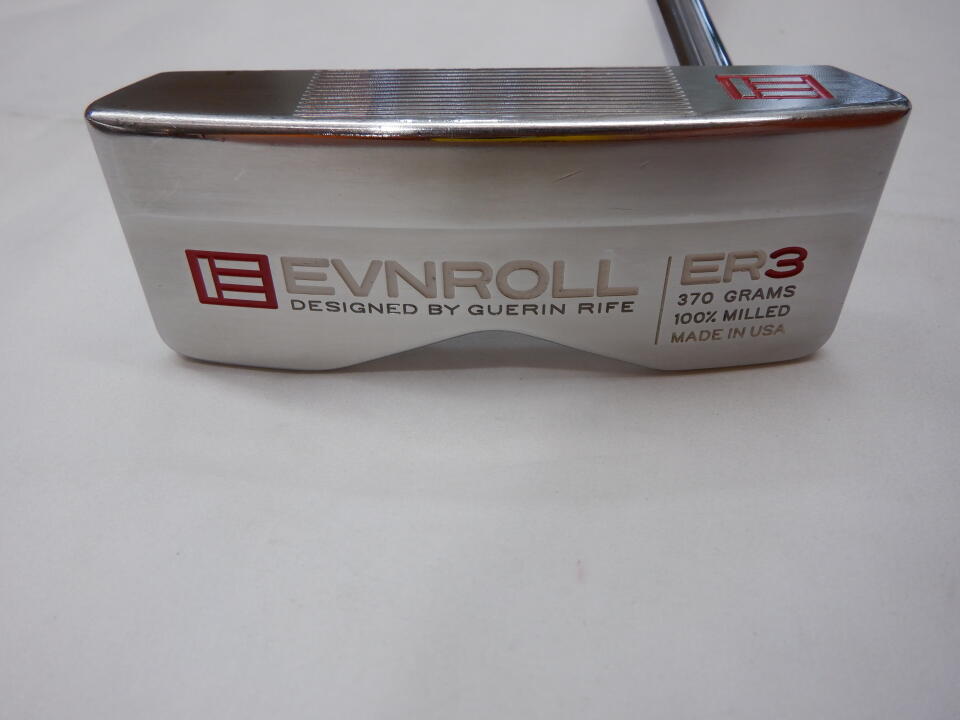 【楽天市場】【中古】イーブンロールパター ER3 パター 33.0インチ ヘッドカバーあり オリジナルスチール Cランク 右利き用 ...