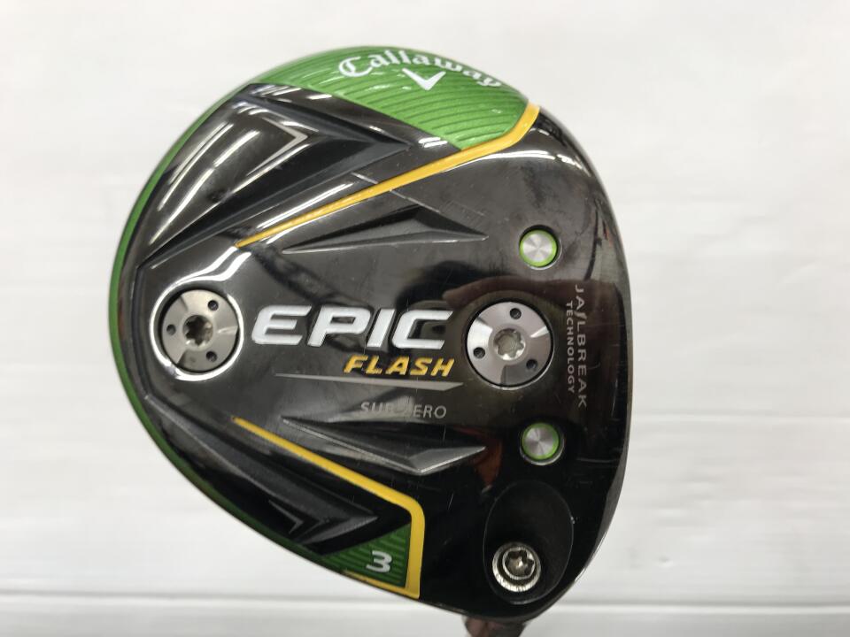 【楽天市場】【中古】キャロウェイ EPIC FLASH US フェアウェイウッド 3W 15° Sフレックス 43.0インチ TENSEI ...
