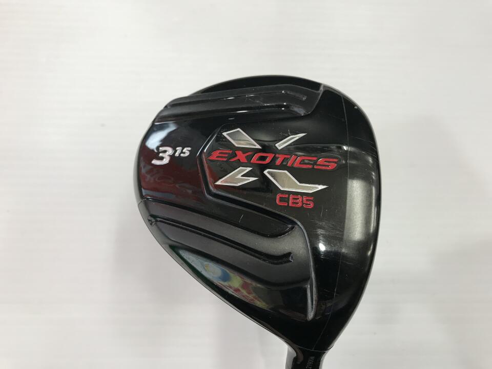 【楽天市場】【中古】ツアーエッジ EXOTICS CB5 フェアウェイウッド 3W 15° Sフレックス 43.0インチ FUBUKI TOUR 73 Dランク 右利き用 Tour Edge ...
