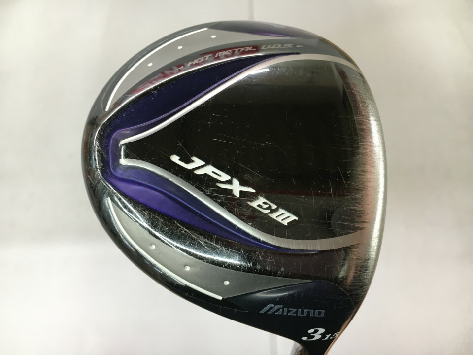 【楽天市場】【中古】ミズノ JPX E3 フェアウェイウッド 3W 15° SRフレックス 43.0インチ JPX E3-F Dランク 右利き用 MIZUNO JPX E ゴルフクラブ ...