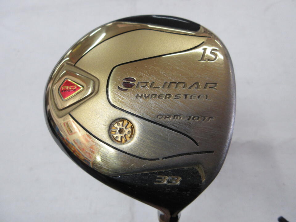 【楽天市場】【中古】オリマー HYPER STEEL ORM-707F フェアウェイウッド 15 33° Rフレックス 38.0インチ シャフトカットあり リシャフト品 Dランク 右利き用 ...