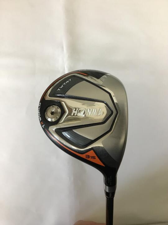 【楽天市場】【中古】ホンマゴルフ TOUR WORLD TW747 フェアウェイウッド 3W 15° SRフレックス 42.75インチ ヘッドカバーあり VIZARD For TW747 50 ...