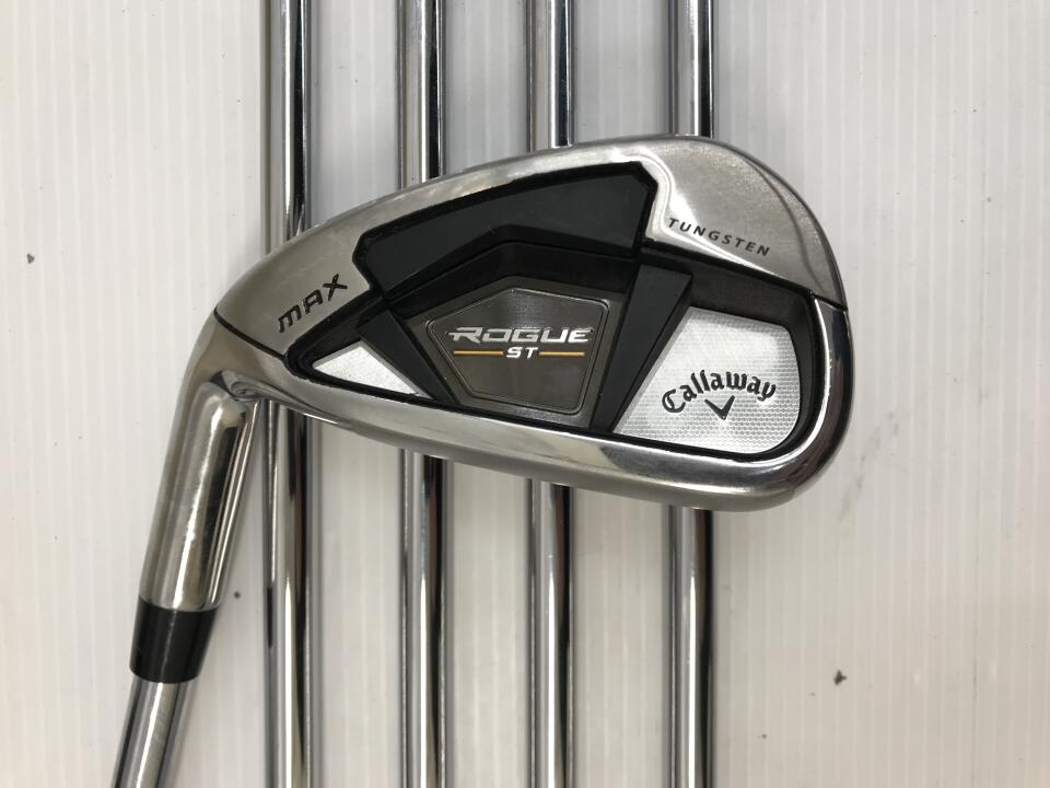 【楽天市場】【中古】キャロウェイ ROGUE ST MAX アイアンセット 24.5° S200フレックス 37.5インチ ダイナミック ...