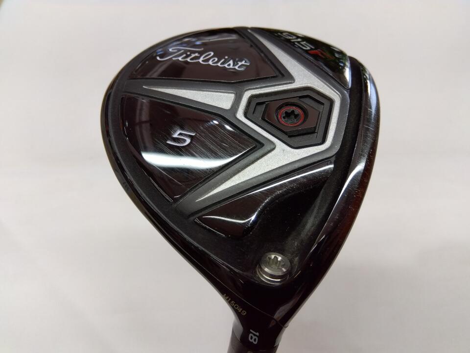 【楽天市場】【中古】タイトリスト 915F フェアウェイウッド 5W 18° Sフレックス 42.5インチ タイトリスト スピーダー 515 Cランク 右利き用 Titleist ゴルフクラブ ...