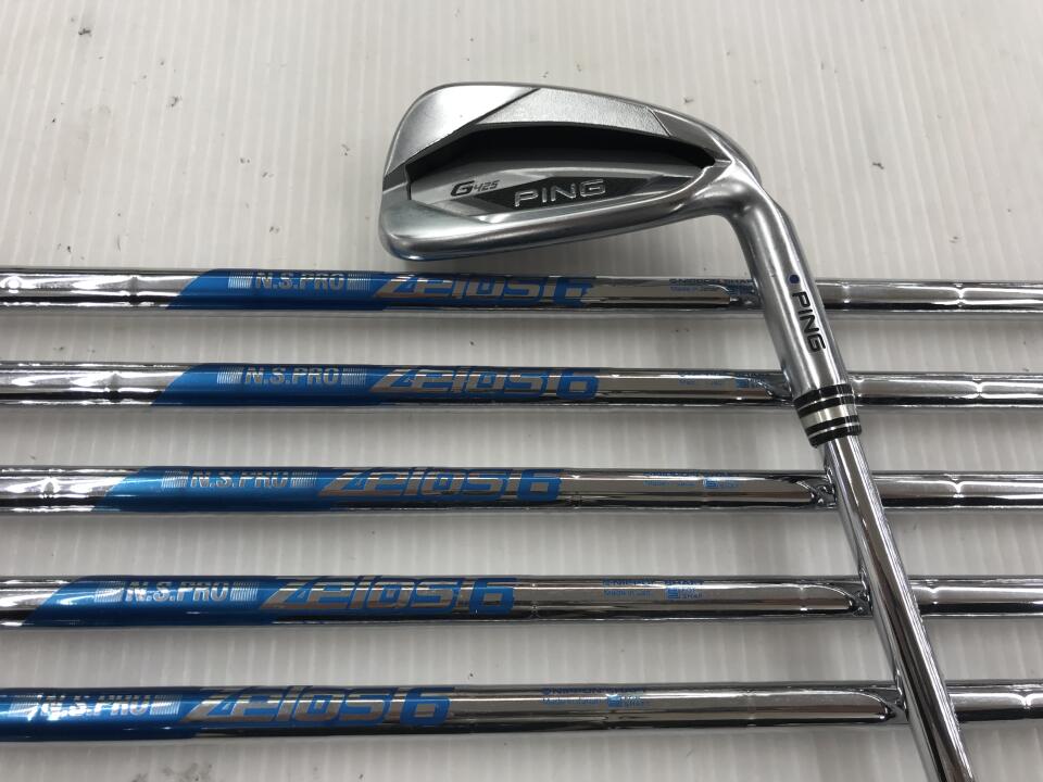 【楽天市場】【中古】ピン G425 アイアンセット 5W 37.5インチ NSプロ Zelos 6 Cランク 右利き用 PING ゴルフクラブ ...