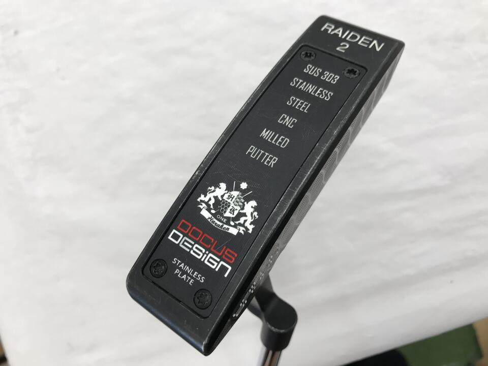 【楽天市場】【中古】ハラケン DOCUS JET Black RAIDEN 2 パター 34.0インチ オリジナルスチール Cランク 右利き用 ...
