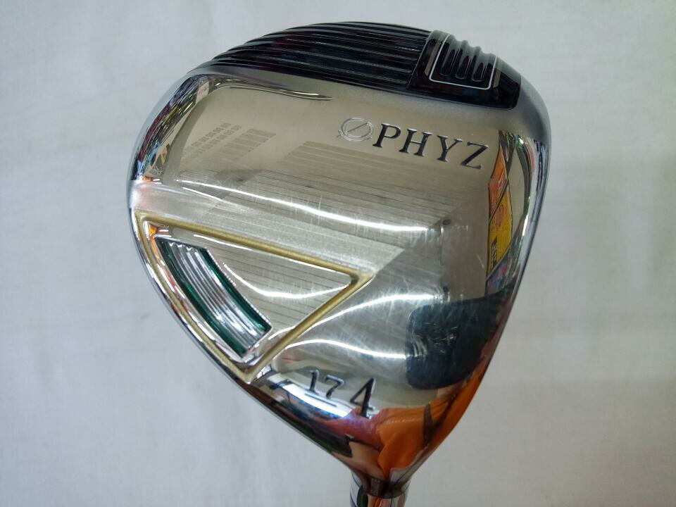 【楽天市場】【中古】ブリヂストン PHYZ 2014 フェアウェイウッド 4W 17° SRフレックス 42.5インチ ヘッドカバーあり PZ-504F Cランク 右利き用 ...