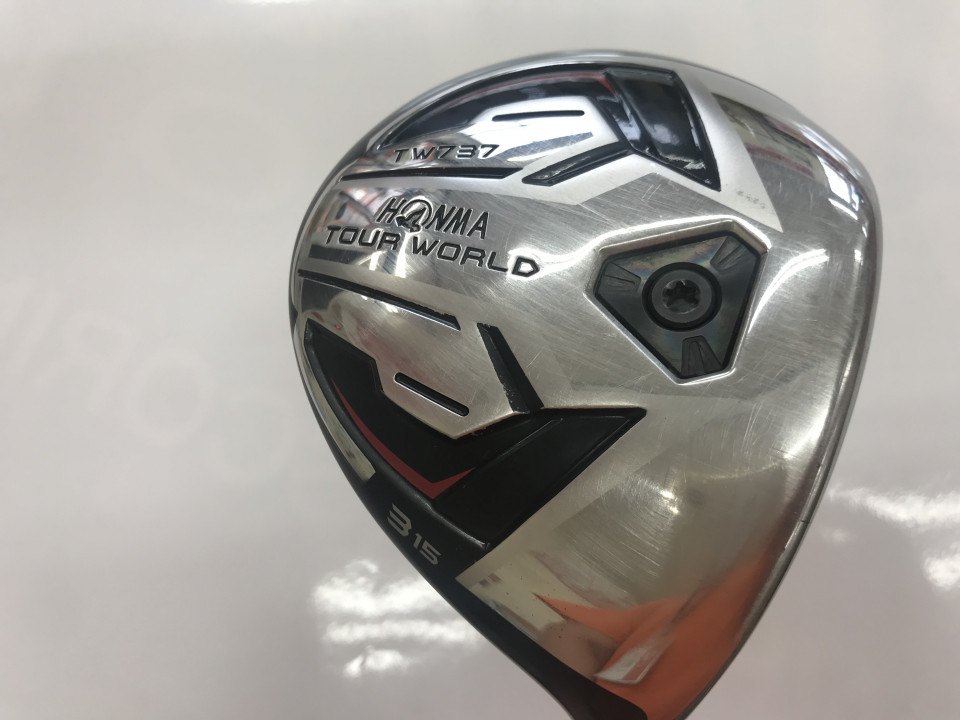 【楽天市場】【中古】ホンマゴルフ TOUR WORLD TW737 FW フェアウェイウッド 3W 15° Sフレックス 43.0インチ VIZARD EX-Z75 リシャフト品 Dランク ...