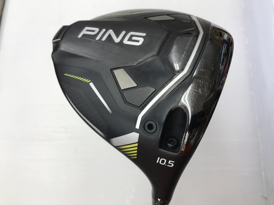 【楽天市場】【中古】ピン G430 MAX 10K ドライバー 10.5° Sフレックス 44.75インチ ヘッドカバーあり ディアマナZF50 リシャフト品 Dランク 右利き用 PING ...